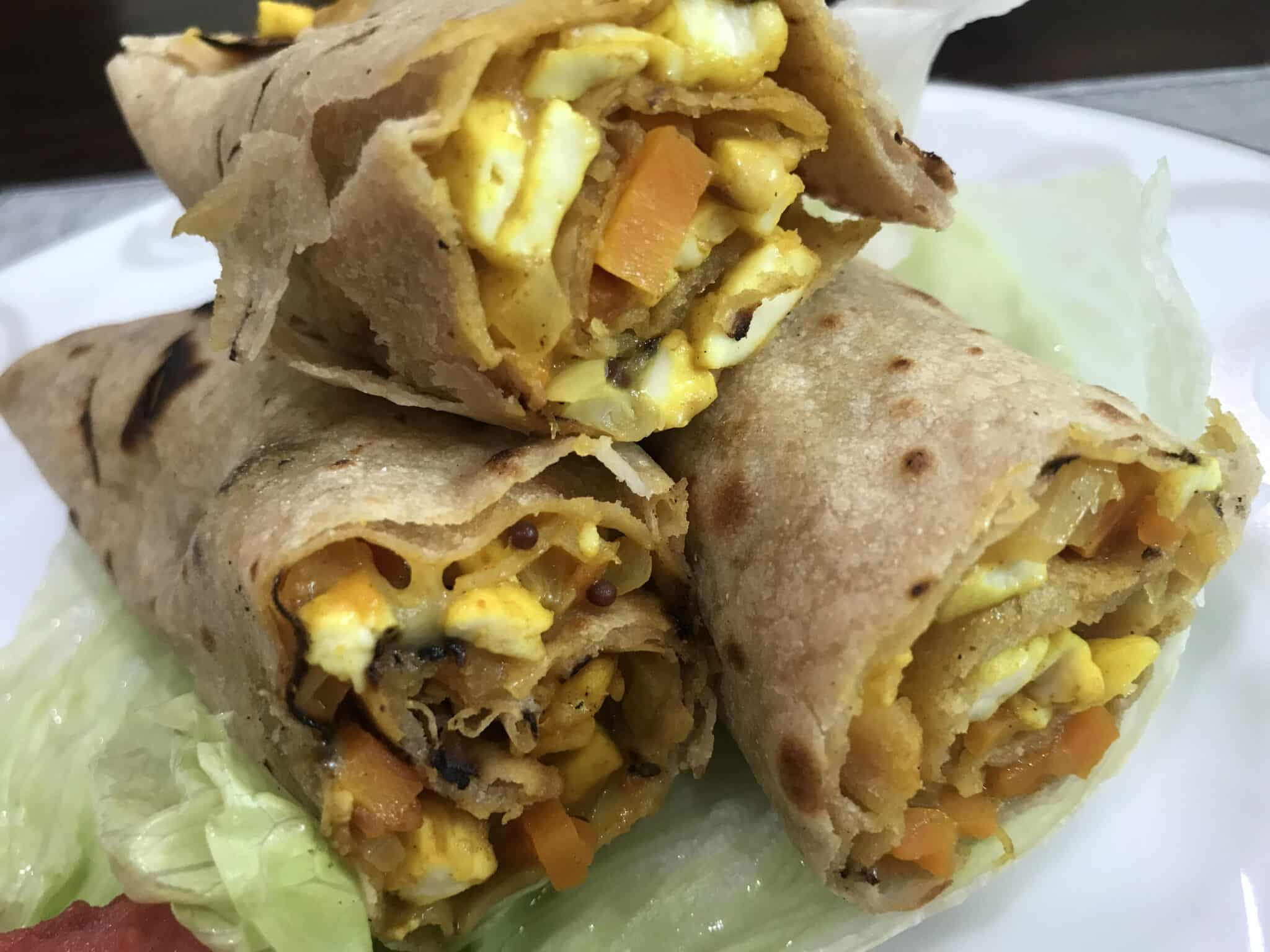 Kathi Rolls - Wraps nach indischer Art - Irène in Indien